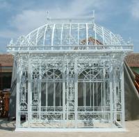 China 2024 Hot Sale High Quality Natural Marble Stone Hand Carved Gazebo For Garden Decoration for sale
