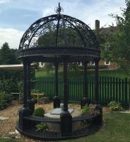China House Decoration Large Marble Pavilion Gazebo in Western Style with Customized Colors for sale