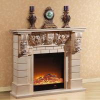 China Contemporary Design Marble Wall Fireplace Surround Resistant to Heat and Easy to Clean for sale