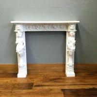 China Custom All Size Modern decor flame fireplaces flame settings indoor marble mantel electric fireplace for sale