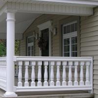 China Custom European Beige Marble Baluster And Balustrade For Luxury Stair Handrail Balcony Railing sculpture For Sale for sale