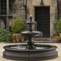 China Natural Marble Crafts Garden Fountain for Customized Color Outdoor Drinking Water for sale