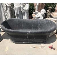 China High Quality Bathtub for Shower Marble Products Freestanding Simple Square Whirlpools Marble Tub for sale