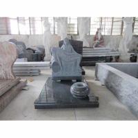 China Customized White Marble Headstone Direct Supply Modern Design Style Tombstone for Outdoor for sale