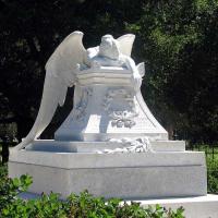 China American Style High Polished Grey And Black Marble Stone Monument New Design Double People Tombstone And Double Gravestone sale for sale