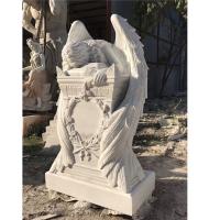 China custom White marble italian tombstone marble engraving tombstone marble tombstone monument for sale for sale