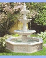 China Customized Large Marble Water Fountain for Outdoor Garden Decoration Sale Customization for sale