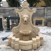China Outdoor Garden Decoration Marble Fountain in Customized Size with Hand Carved Technique for sale