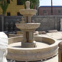 China Marble/Granite 3 Tier Water Fountain in Customized Color for Outdoor Garden Decoration for sale