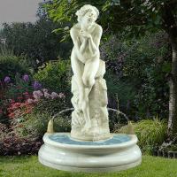 China Custom Hot Garden Decoration Stone Marble Fountain Statue Sculpture Bowls For Sale for sale