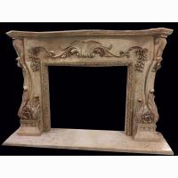 China European Style Modern Decorative Luxury Freestanding Nero Marquina Natural Stone Mantel Black Marble Fireplace For Sale for sale