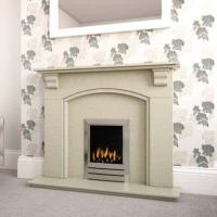 China Indoor Customized Italian Carrara White Marble Fireplace Surround for Home Decoration for sale
