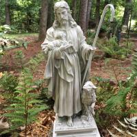 China Custom Life Size Religious Figure Stone Jesus Sculpture Marble Jesus Statue For Church Decoration for sale
