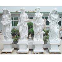 China Customization Garden Decorative Four Seasons Marble Statues of Ancient Greek Goddesses for sale