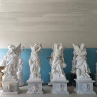 China Customization Garden Decorative Four Seasons Marble Statues of Ancient Greek Goddesses for sale