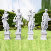 China Customization Garden Decorative Four Seasons Marble Statues of Ancient Greek Goddesses for sale