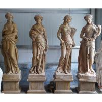 China Customization Garden Decorative Four Seasons Marble Statues of Ancient Greek Goddesses for sale