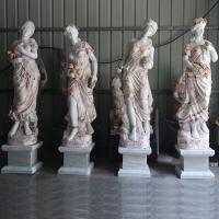 China Outdoor Life Size Marble/Granite Season Goddess Statues Stone Lady Sculpture In Marble for sale