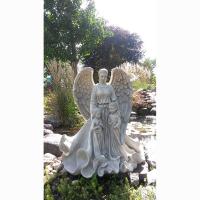 China Outdoor Marble Couple Angel Statue Stone Cupid and Psyche Love Sculpture For Sale for sale