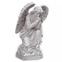 China custom outdoor large life size marble stone big figurines tall giant guardian angel statues for sale for sale