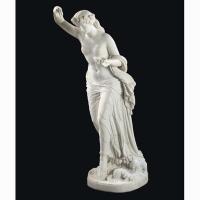 China Custom Full Hand Carving Marble Sculpture Life Size Natural Stone Nude Lady Statue for sale
