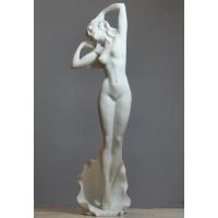 China 2024 Sexy nude woman marble statue nude white marble stone birth of venus statue sculpture statue prices white marble nude lady for sale