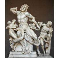 China Customized Color Life Size Antique Marble Roman Soldier Sculpture Greek Warrior Statue for sale