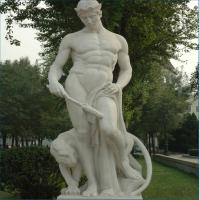 China Western Style Garden Decoration Greek Art Marble Female Statue in Customized Color for sale