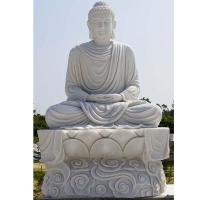 China Hot Sell Buddha Statue Stone Large Meditating Garden Statue Garden Ornament Buddha Outdoor Buddha Statue For Decor for sale