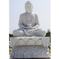 China Customized Color Hand Carved Marble Stone Statue of Indian Buddha Lord Shiva in India for sale
