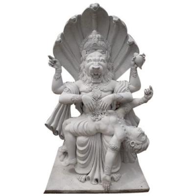 China Famous High Quality Hand Carved Natural Stone Statue Large Marble Sculpture For Sell for sale