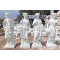 China Hand Carved and Polished Customized Greek Four Season Goddess Statues for Garden Park for sale