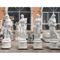China Hand Carved and Polished Customized Greek Four Season Goddess Statues for Garden Park for sale