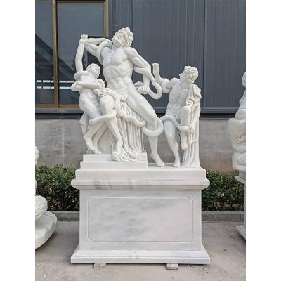 China Western Style Customization Large White Marble Outdoor Gazebo for Park Decoration for sale