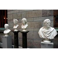 China High Quality Custom Figure Man Bust Statues Natural Stone Life Size Marble Roman Man Greek Bust Sculpture For Decoration for sale
