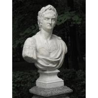 China City Square Park Decoration with Classic Roman Bust Marble Greek Mythology Sculptures for sale