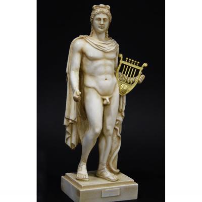 China Famous Greek Ancient Statue Marble Stone Large Life Size Sculpture For Garden Decor for sale