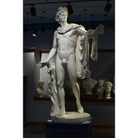 China Famous Greek Ancient Statue Marble Stone Large Life Size Sculpture For Garden Decor for sale