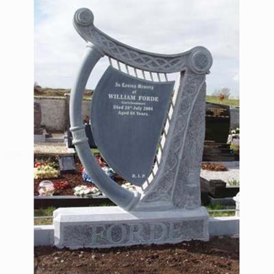 China Customized Angel Monument White Marble Headstones And Tombstones In Modern Design Style for sale