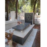 China High Quality Modern Design Polished Black Granite Tombstone For Sale for sale