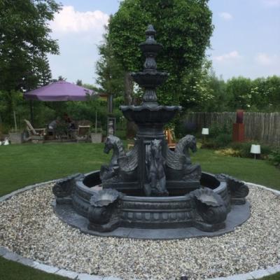 China Outdoor Garden Villa Decoration Plaza Stone Water Fountain with Modern Design Style for sale