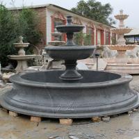 China Outdoor Garden Villa Decoration Plaza Stone Water Fountain with Modern Design Style for sale