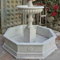 China Flowing Water Landscape Stone Fountain Craft for Outdoor Decoration Customized Color for sale