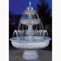 China Flowing Water Landscape Stone Fountain Craft for Outdoor Decoration Customized Color for sale