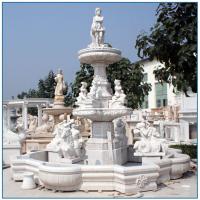 China Factory Customized Stone Water Modern Fountain Marble Wall Fountain For Sale for sale