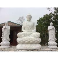China Outdoor Garden Antique Life Size Stone Indian Lord Shiva Sculpture Marble Hindu God Meditating Statue ordecor for sale