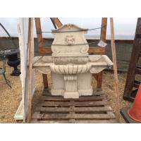 China Park Decoration Marble Sculpture Galala Marble Fountain with Customized Model Tier for sale