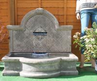 China Marble Sculpture Style Customized Color Lion Head Wall Fountains for Home Decoration for sale