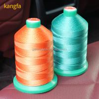 China Kangfa V69 69 Tex 70 Nylon Bonded Thread for Leather Shoes/ Bags/ Suitcase 450g/roll for sale