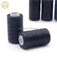 China Polyester/Waxed Kangfa Flat Braided Sewing Yarn for Braided Wax Thread in Leather Sofa for sale
